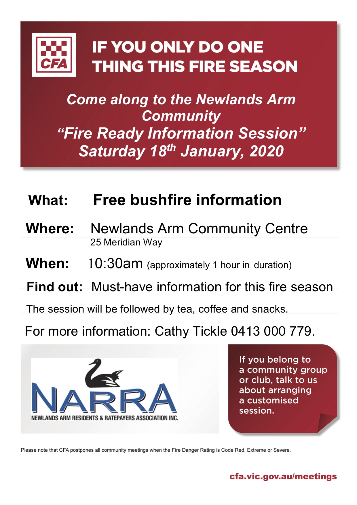 News – Newlands Arm Residents & Ratepayers Association Inc